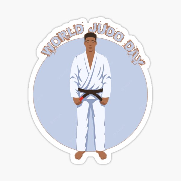 "World Judo Day" Sticker for Sale by vaske-bros | Redbubble