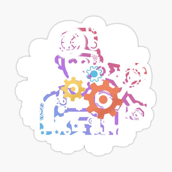 "bluey mechanics" Sticker for Sale by SktDesign | Redbubble