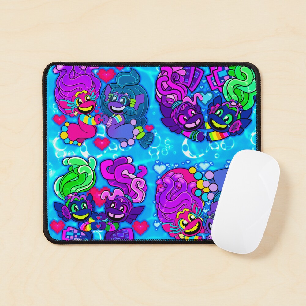 "Chibi Techno Trolls" Sticker for Sale by BlooeyedTroll | Redbubble