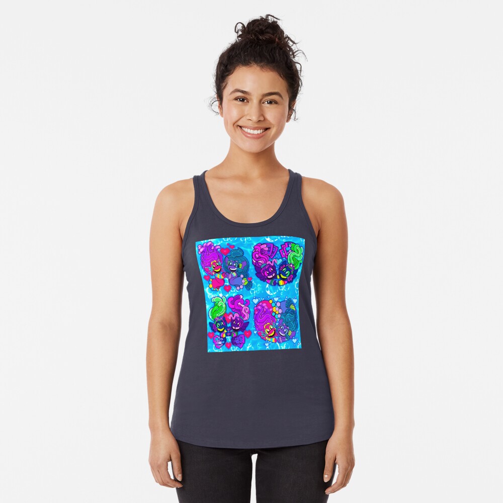 "Chibi Techno Trolls" Sticker for Sale by BlooeyedTroll | Redbubble