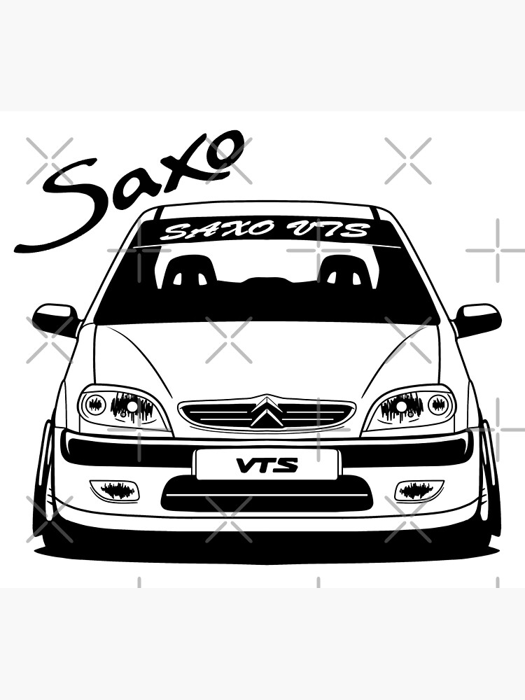 "saxo vts original design " Poster for Sale by 1991ahmed1991 | Redbubble