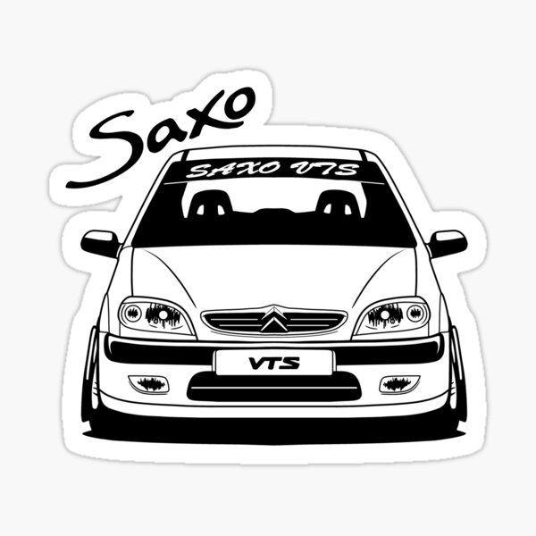 "saxo vts original design " Sticker for Sale by 1991ahmed1991 | Redbubble