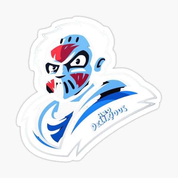Delusional Delirious H20 H2 Delirium Fan Art For H2o Wacky Sticker For Sale By Didimar Redbubble