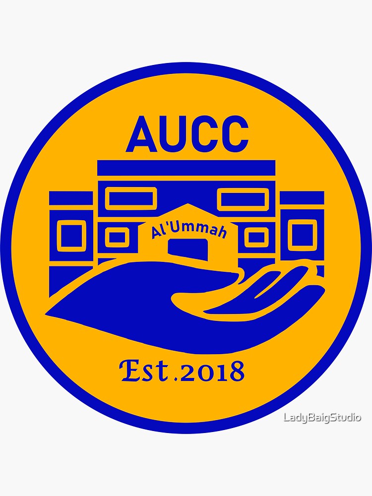 "AUCC (Large)" Sticker for Sale by LadyBaigStudio | Redbubble