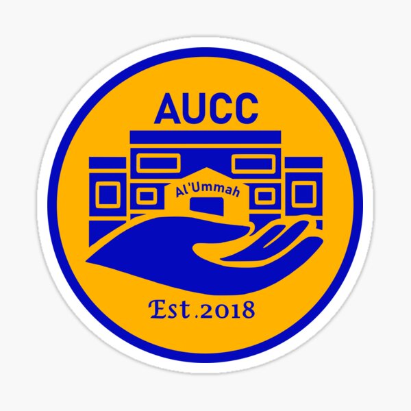 "AUCC (Large)" Sticker for Sale by LadyBaigStudio | Redbubble