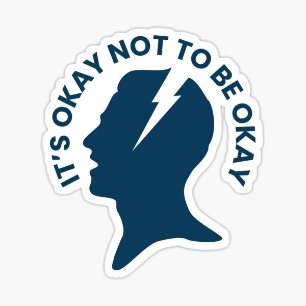 "Mental health psychology gift for teachers and students." Sticker for ...