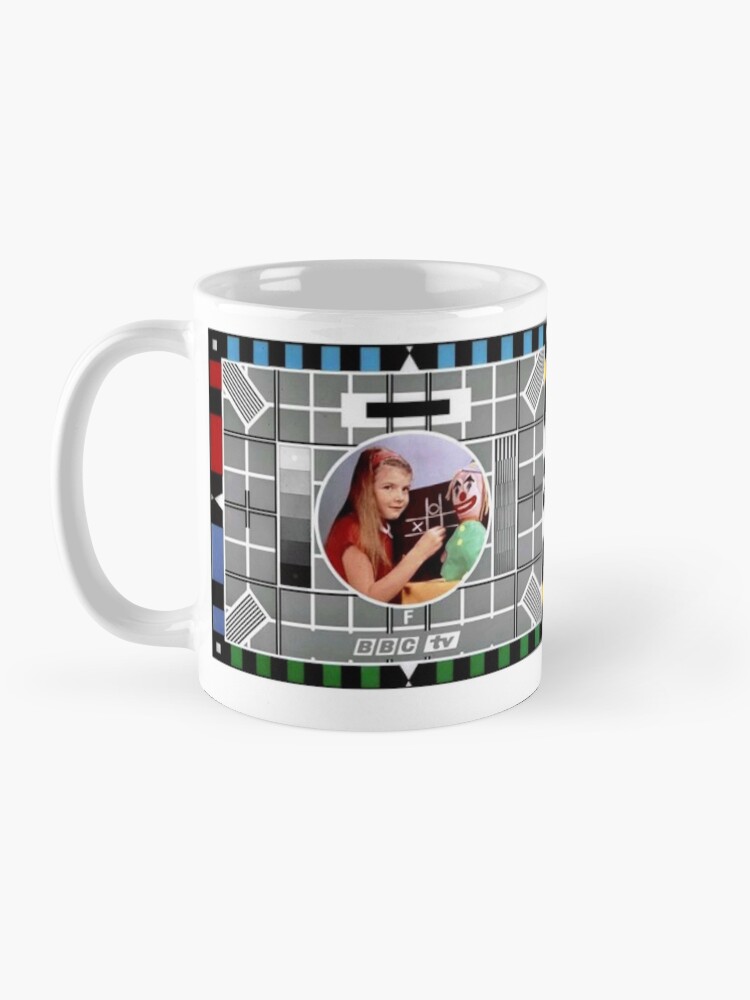 "Classic 'BBC test card'" Coffee Mug for Sale by timothybeighton ...
