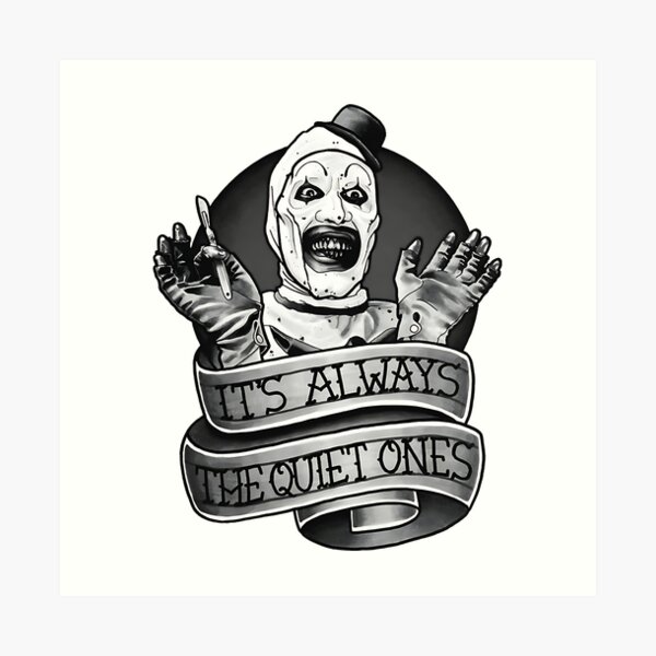 "Horror Movie Terrifier 3" Art Print for Sale by geekyot | Redbubble