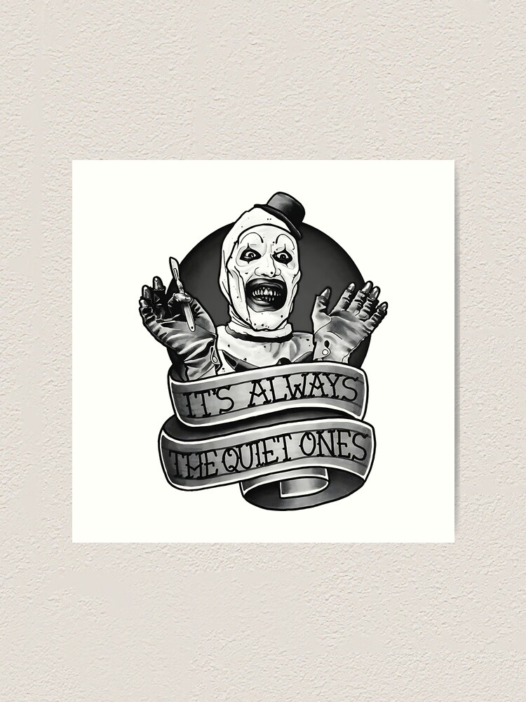 "Horror Movie Terrifier 3" Art Print for Sale by geekyot | Redbubble