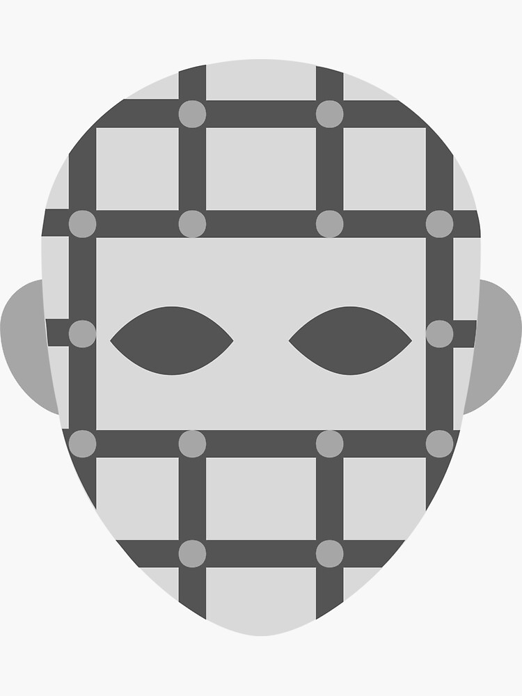 "Pinhead Horror Icon Simple Drawing" Sticker for Sale by LowBrowContent ...