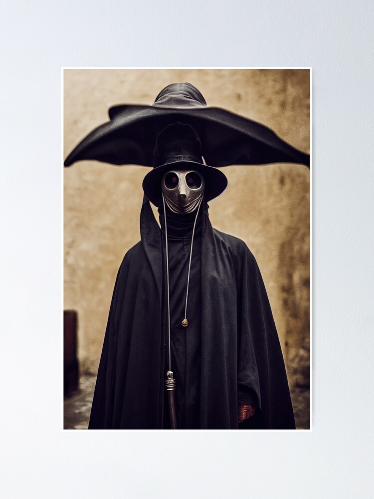 "The Plague Doctor " Poster for Sale by SmoothPolygon | Redbubble