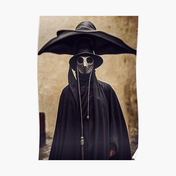 "The Plague Doctor " Poster for Sale by SmoothPolygon | Redbubble