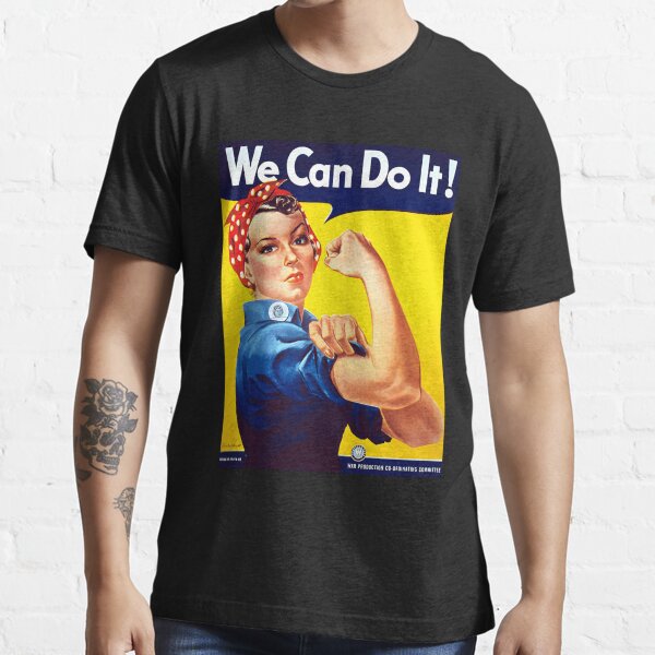"Rosie the Riveter Classic " T-shirt for Sale by baddiesegenju ...