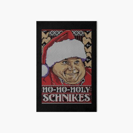 "Ho Ho Holy Schnikes ugly christmas gift idea Meme" Art Board Print for ...