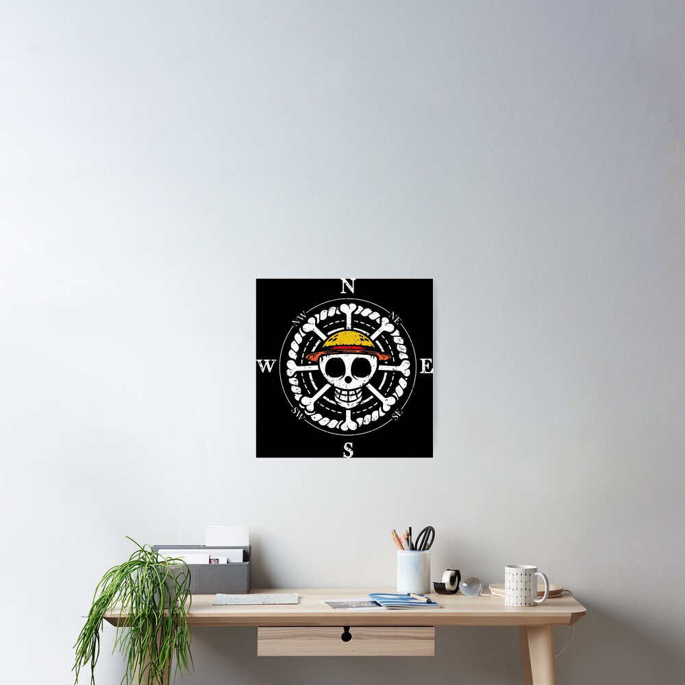 "One piece compass" Poster for Sale by SzTundi | Redbubble