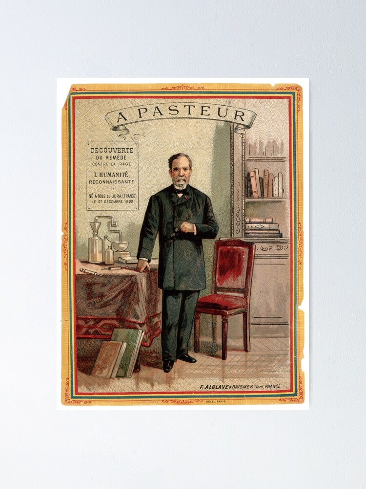 "Louis Pasteur" Poster for Sale by Leech-house | Redbubble