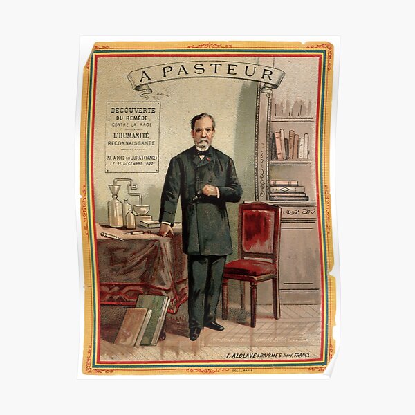 "Louis Pasteur" Poster for Sale by Leech-house | Redbubble