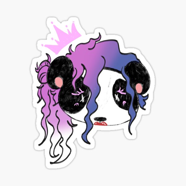 "Drag pride panda (2022 style update)" Sticker for Sale by ThatsAnders ...