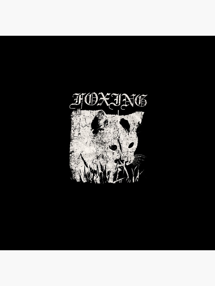 "Foxing Band Logo " Pin for Sale by MelodyApparelSt | Redbubble