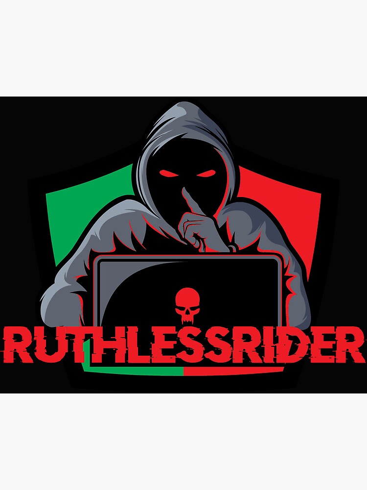 "Ruthless Rider Gaming Logo" Art Print for Sale by MohawakLogos | Redbubble