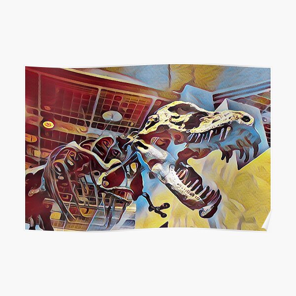 "Tyrannosaurus Rex - T-Rex - Colour Splash - Art from the Dinosaur ...
