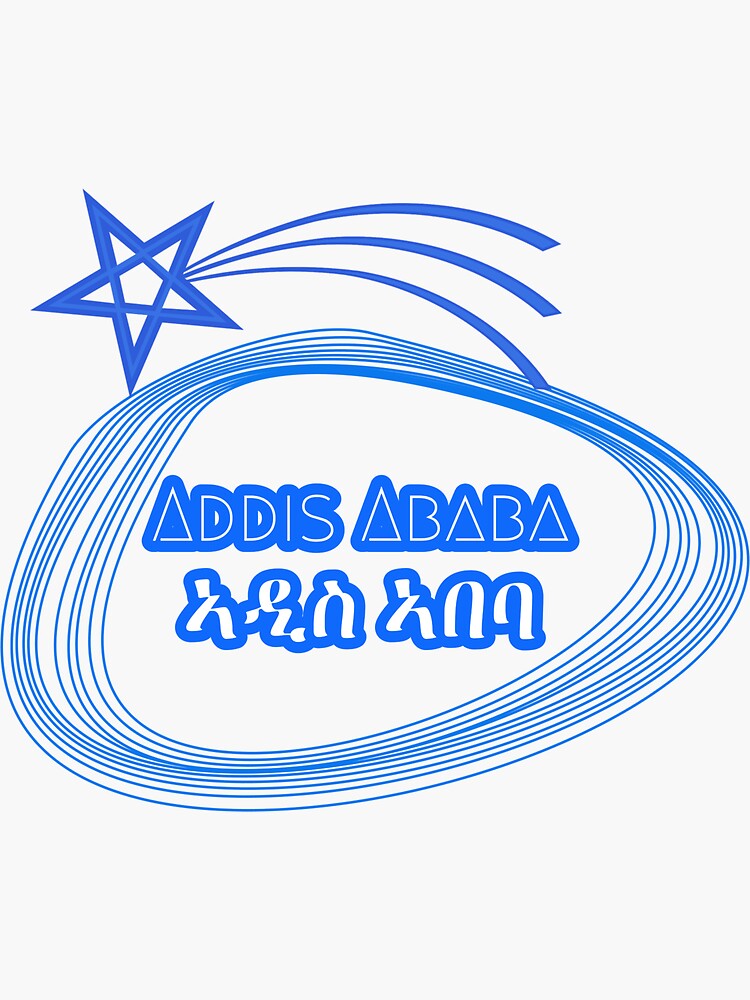 "Addis Ababa city, Ethiopia" Sticker for Sale by thenatureof | Redbubble