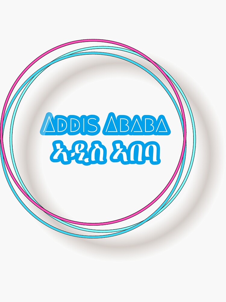 "Addis Ababa city, Ethiopia" Sticker for Sale by thenatureof | Redbubble