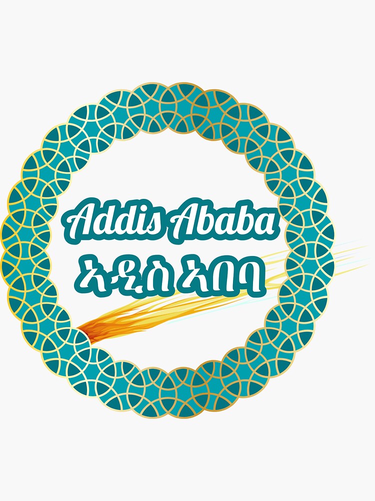 "Addis Ababa city, Ethiopia" Sticker for Sale by thenatureof | Redbubble