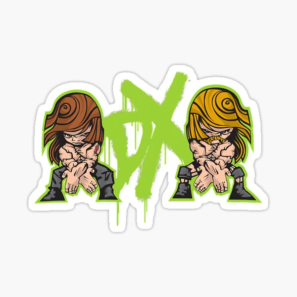 "WWE DX Illustrated Chop Graphic" Sticker for Sale by JoshuaLindsley ...