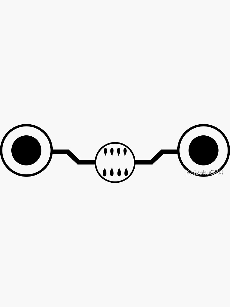 "Cursed Speech Symbol" Sticker for Sale by Kaizoku024 | Redbubble