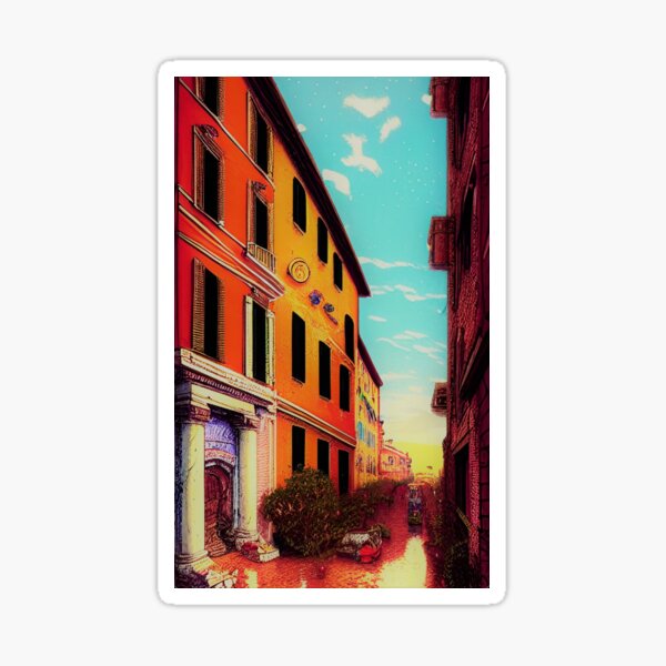 "Rome" Sticker for Sale by CoolDesign2000 | Redbubble