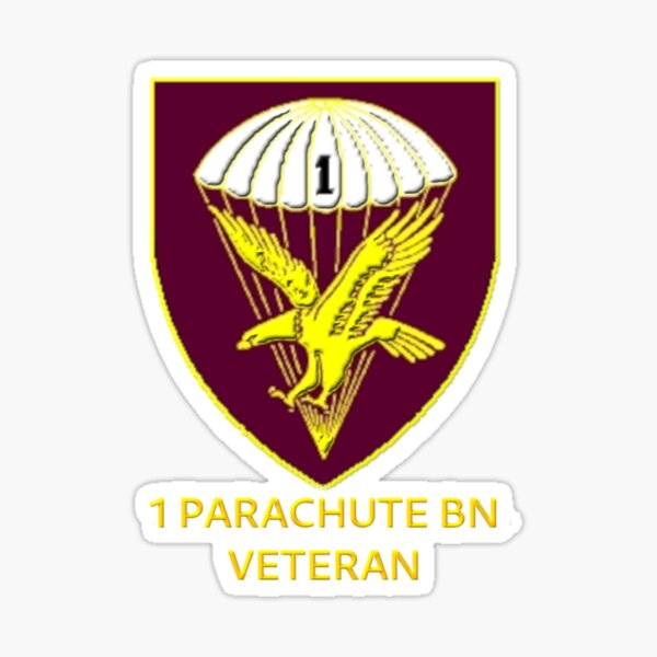 "1 Parachute Battalion" Sticker for Sale by Hello-Green | Redbubble