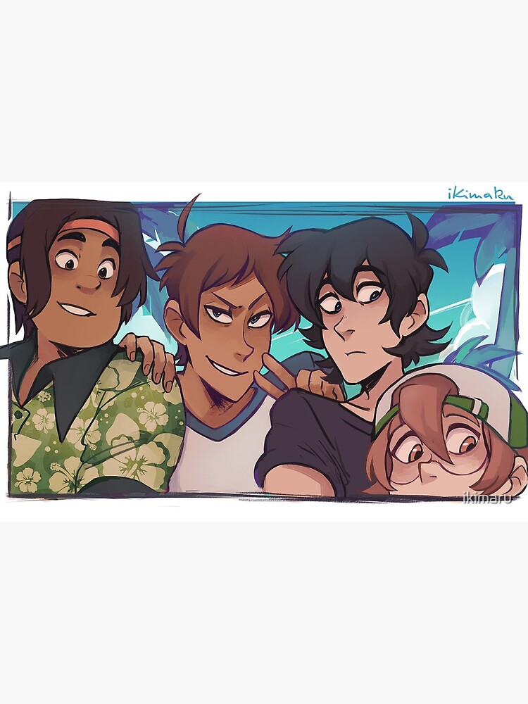 "Vacation Paladins" Art Print by ikimaru | Redbubble
