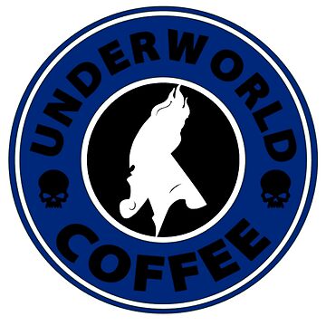 "Underworld Coffee" Sticker for Sale by annaweasley6 | Redbubble