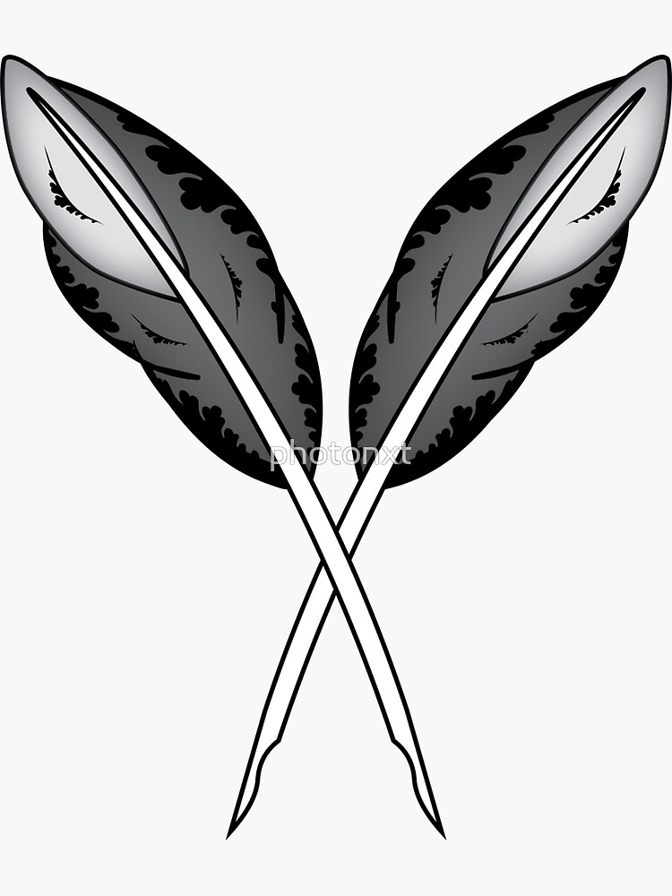 "Fethers symbol - Masonic symbol of Secretary for Blue Lodge ...