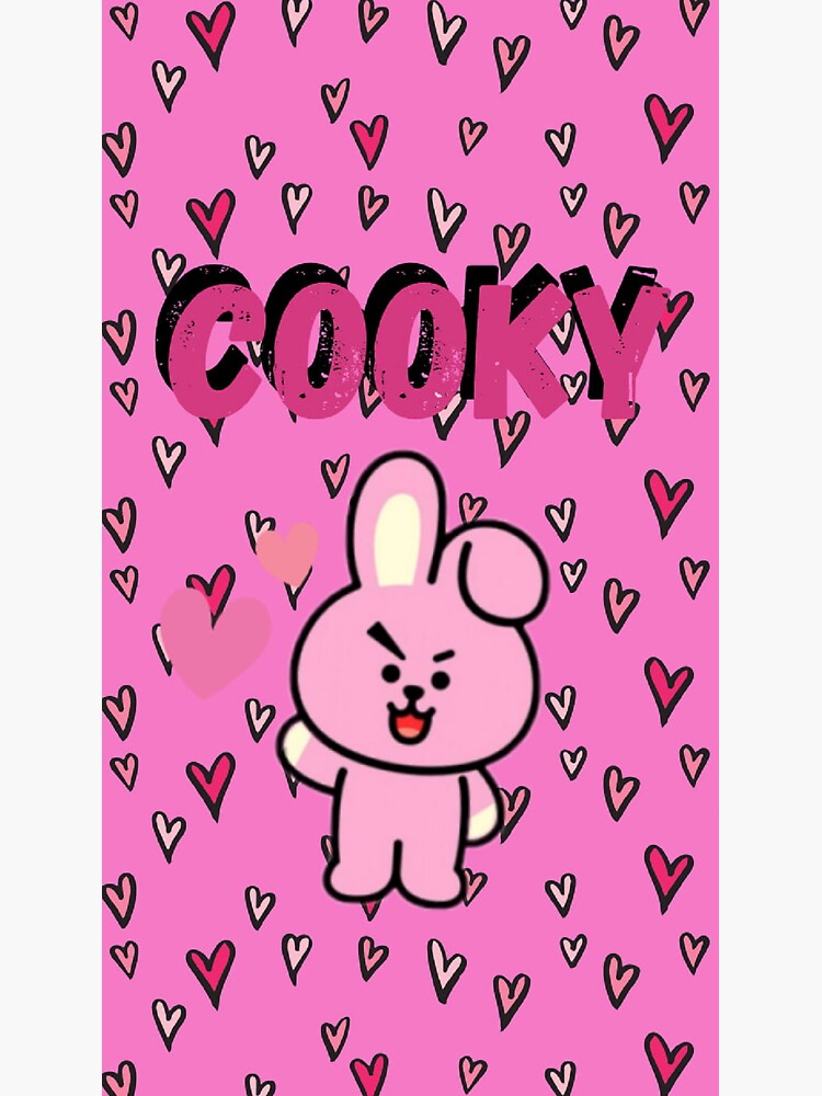 "BTS BT21 COOKY LOVE" Sticker for Sale by BTSILGOB | Redbubble