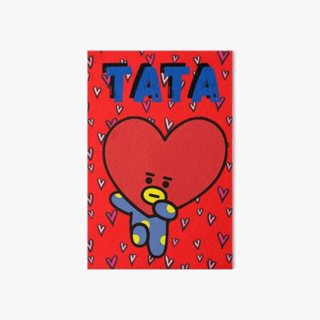"BTS BT21 TATA LOVE" Art Board Print for Sale by BTSILGOB | Redbubble