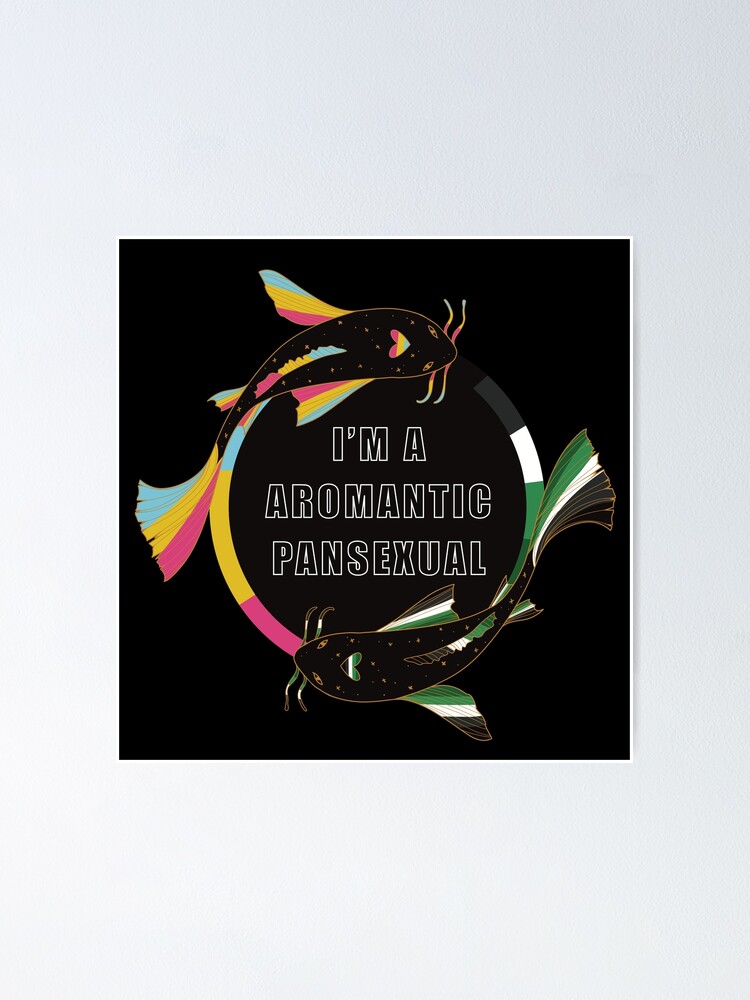 "Aromantic and Pansexual Koi Fish" Poster for Sale by Yourinnemagick ...