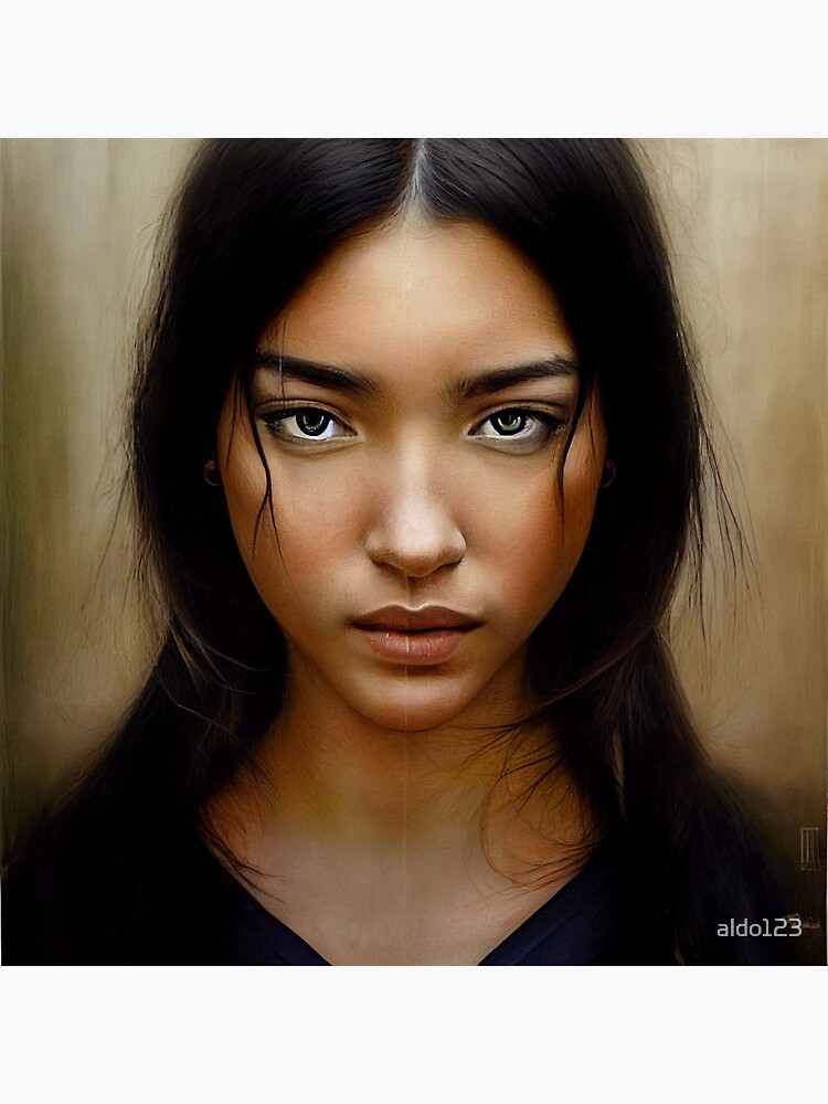 "asia woman aye" Sticker for Sale by aldo123 | Redbubble