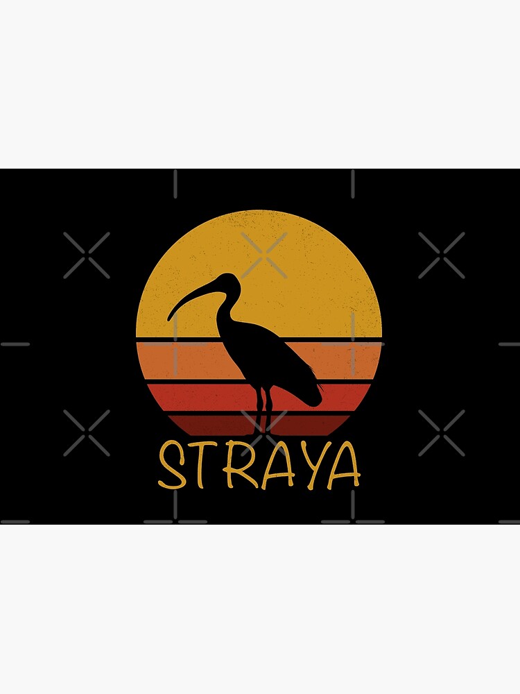 "Straya Retro Vintage Sunset Bin Chicken" Poster for Sale by ...