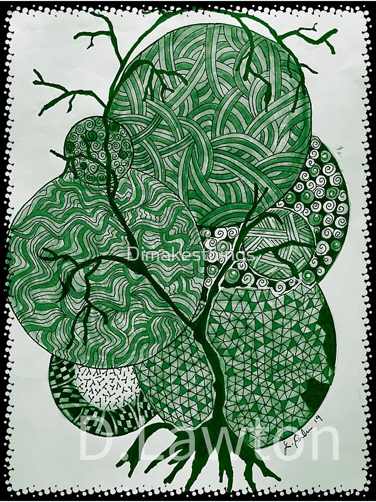 "Copy of Spindly Halloween tree " Sticker for Sale by Dimakesthings ...