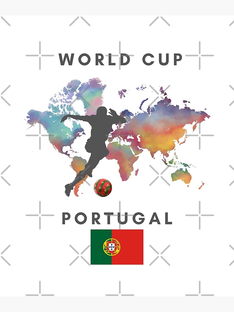 "World Cup Classic T-Shirt - World Map Design" Poster for Sale by ...