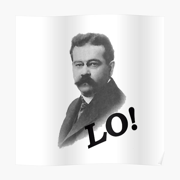 "Charles Fort Lo!" Poster for Sale by I-am-inspired | Redbubble