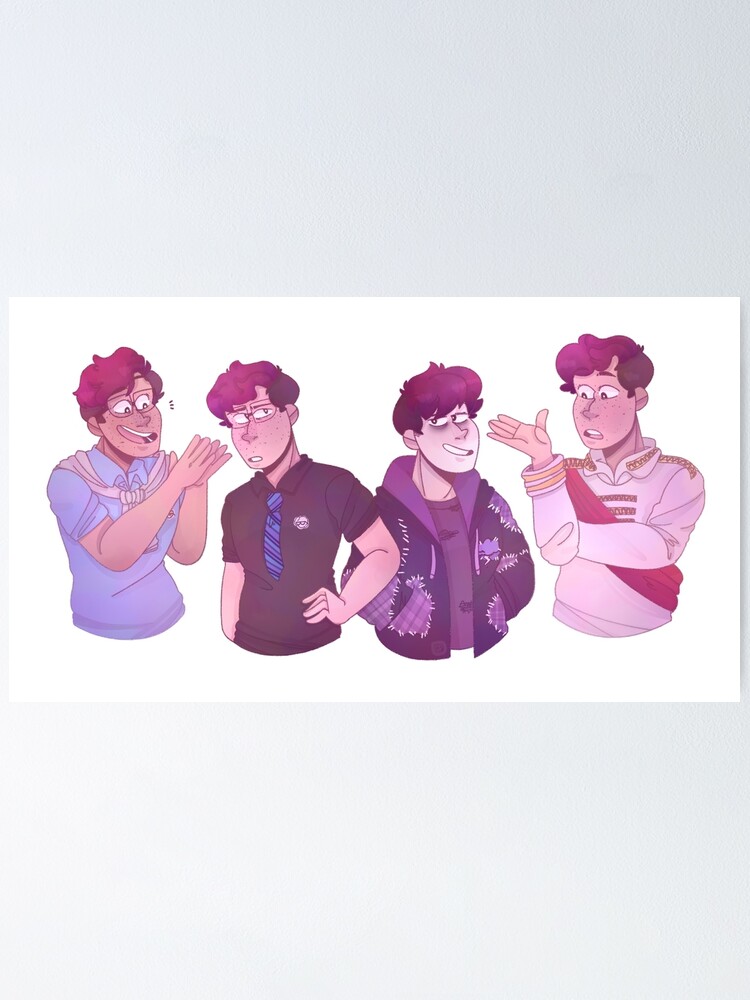 "Sanders Sides" Poster for Sale by Platinumfandomt | Redbubble