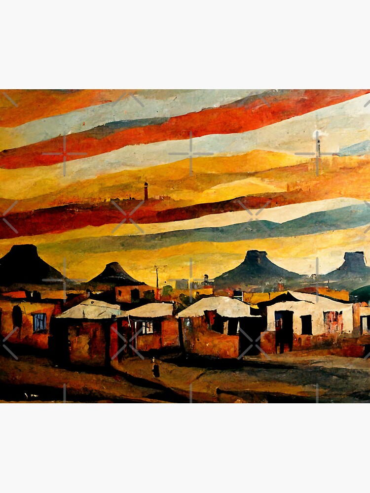 "Soweto South Africa" Sticker for Sale by LNJ-Design | Redbubble