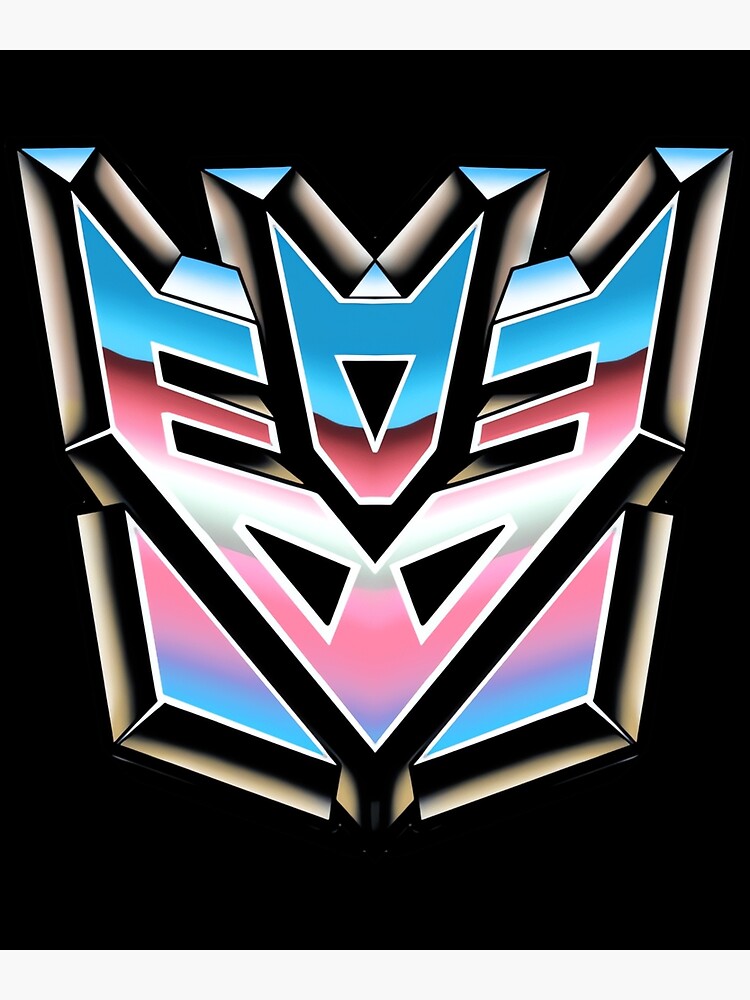 "(TRANS)formers Decepticon " Art Print for Sale by mirandarsho | Redbubble