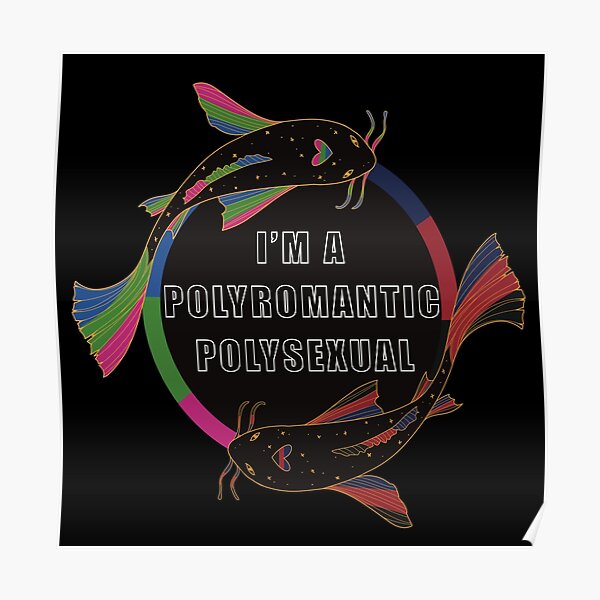 "Polyamorous and Polysexual Koi Fish" Poster for Sale by Yourinnemagick ...