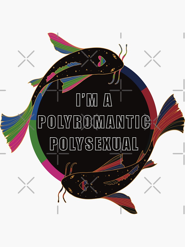 "Polyamorous and Polysexual Koi Fish" Sticker for Sale by ...