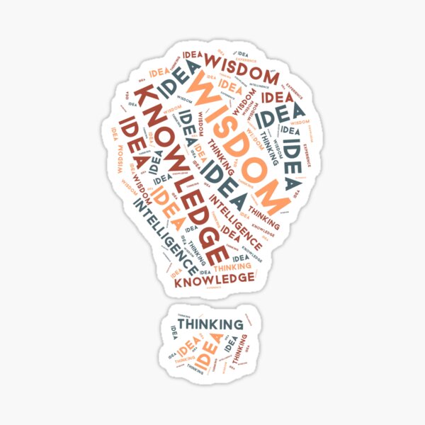 "idea thinking wisdom knowledge intelligence experience - slogan ...
