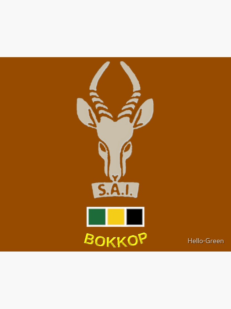 "Bokkop SA Infantry " Poster for Sale by Hello-Green | Redbubble